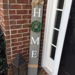 Other | Gray Home Sign Porch Rustic Farmhouse | Poshmark